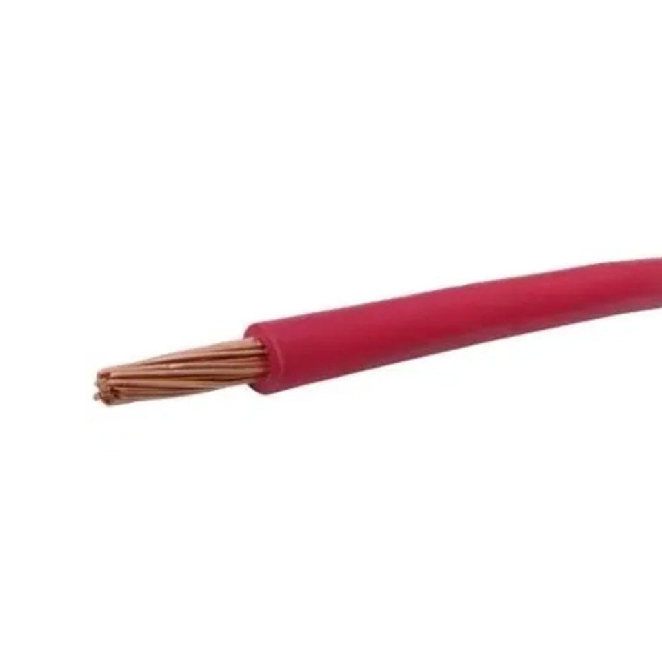 Cable Mavrik 5974 Eléctrico THW Aleacion Al Cal 12 Rojo 25m
