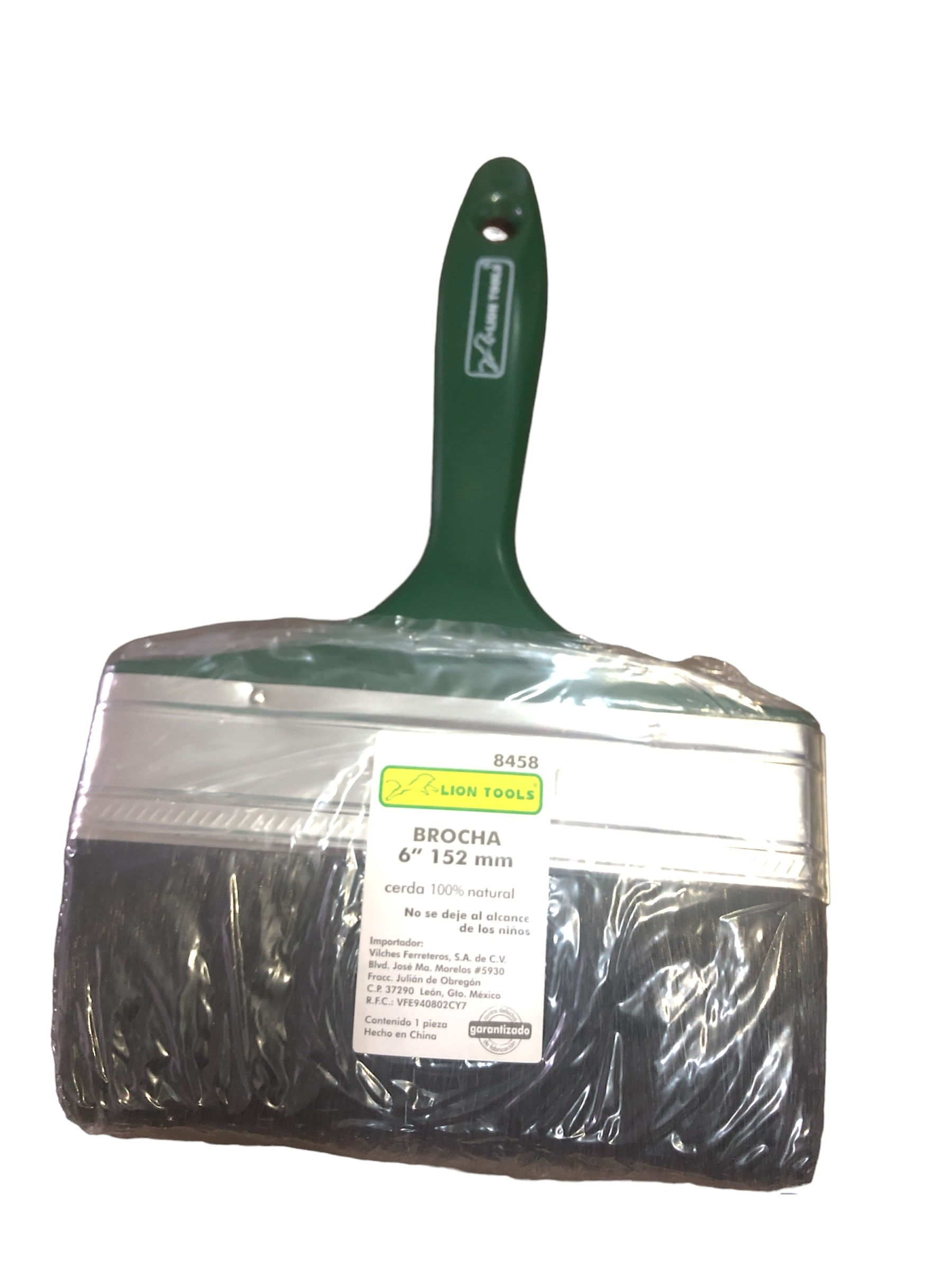BROCHA LION TOOLS 6" MANGO PLASTICO 8458
